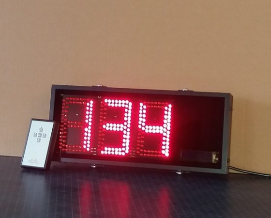 Compte à rebours 3 Digit 12cm rouges - LED Boutique - Afficheurs LED ...